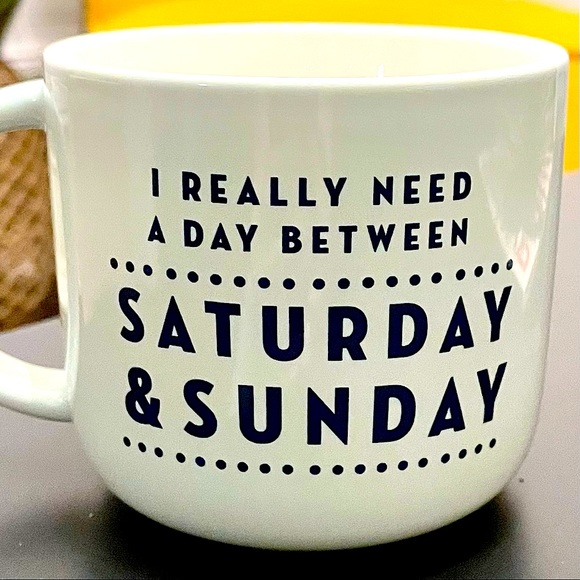 Threshold | Dining | 6oz Stoneware I Really Need A Day Weekend Coffee ...